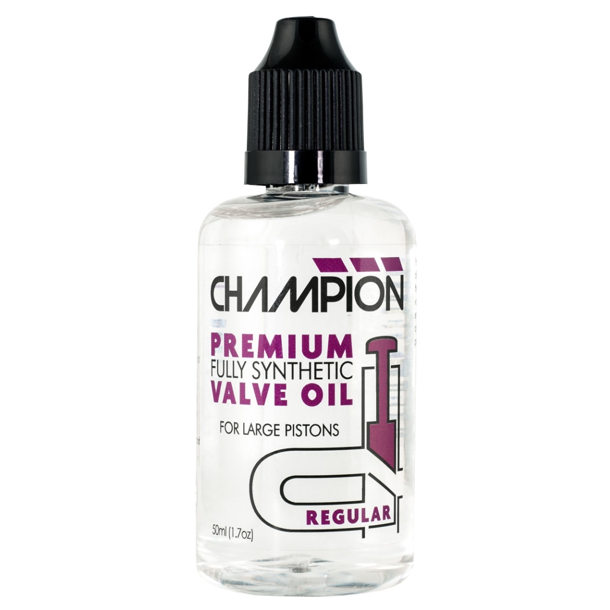 Champion Premium Fully Synthetic Valve Oil - Regular - 50ml Bottle ...