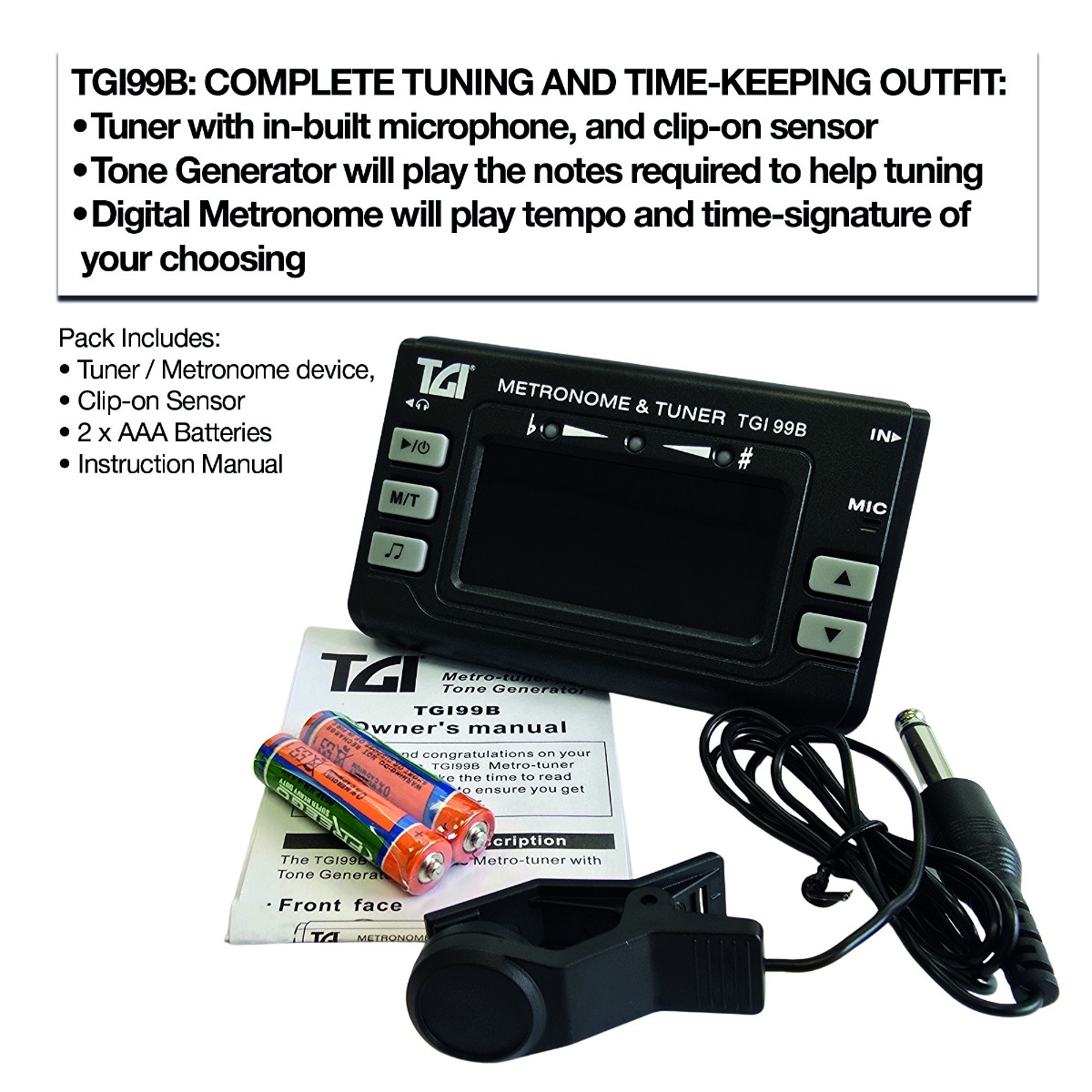 Tgi Clip On Tuner